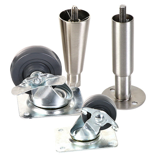 True OEM Castors and Legs | Commercial Refrigerators and Freezers ...