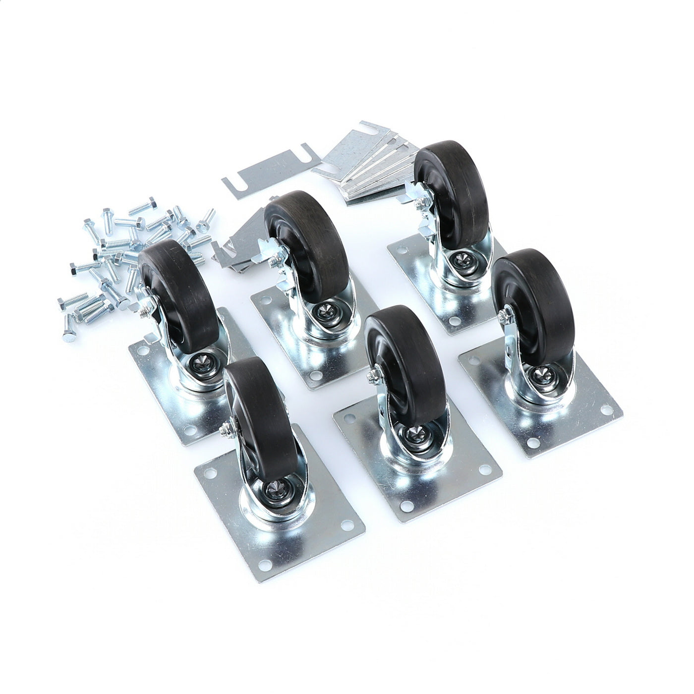 True® OEM CASTOR KIT SET OF 6-4"(SKU - 809746) — True Refrigeration Store