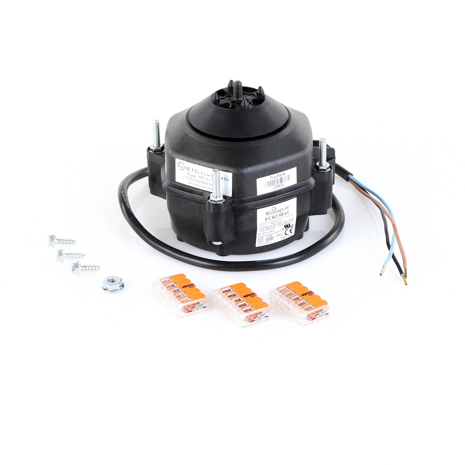 True® OEM FAN MOTOR KIT (SKU - 836283) — True Refrigeration Store