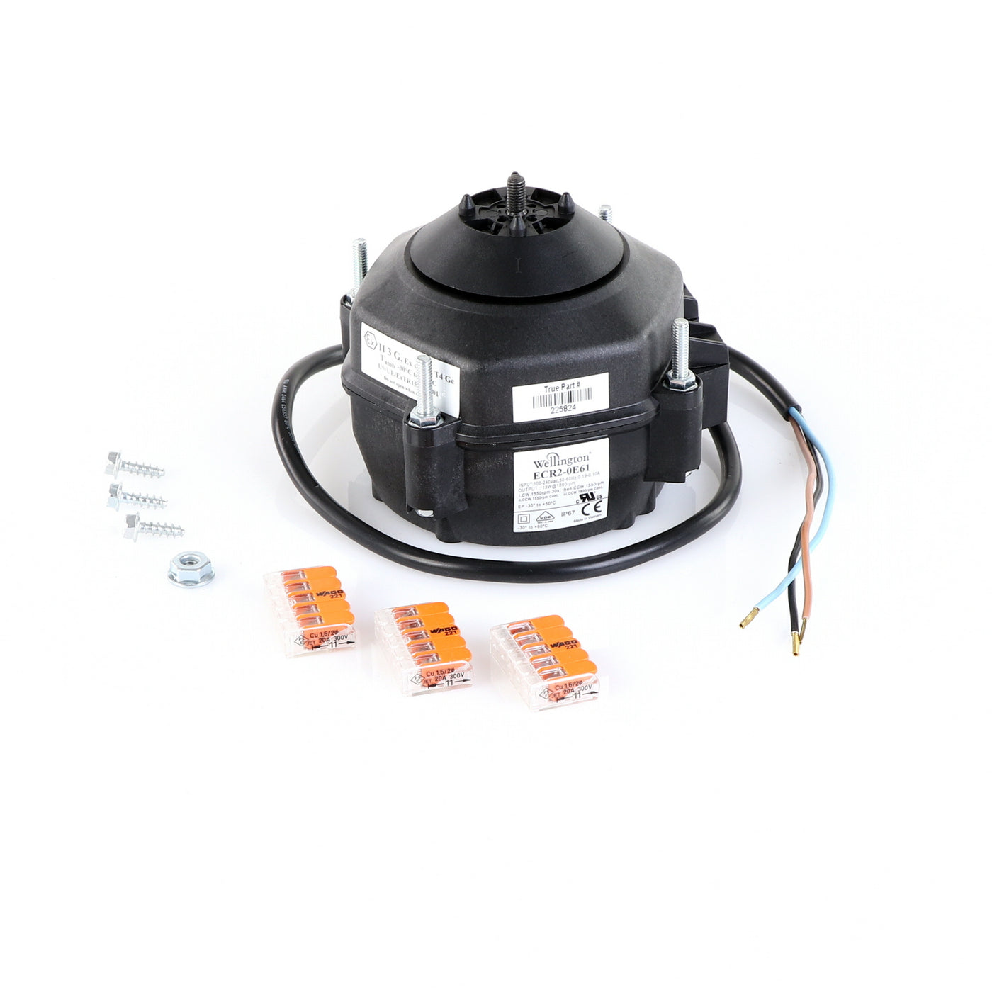 True® OEM FAN MOTOR KIT (SKU - 836283) — True Refrigeration Store