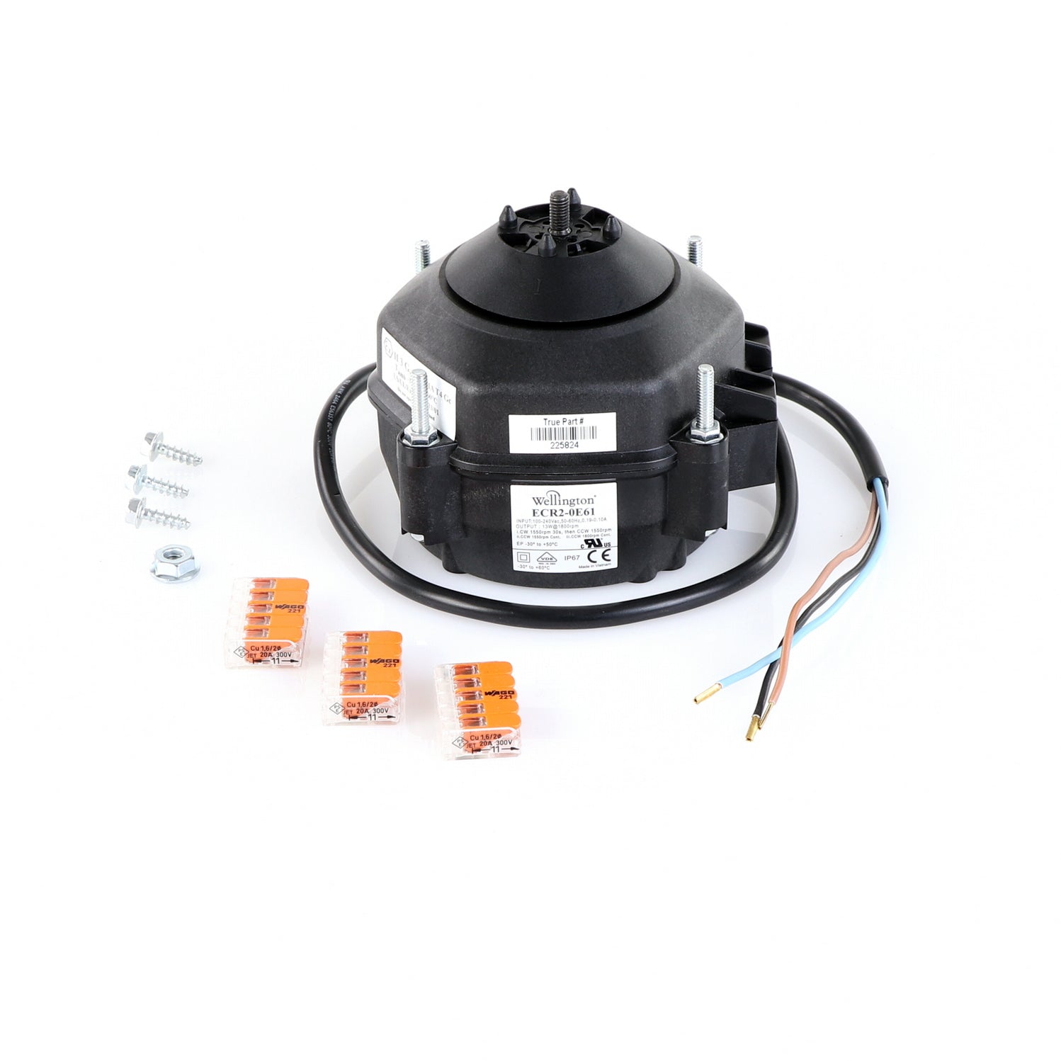 True® OEM FAN MOTOR KIT (SKU - 836283) — True Refrigeration Store